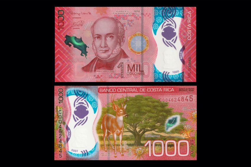 Costa Rica, 1000 Colones