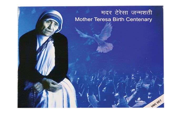 2010 Mother Teresa Birth Centenary UNC Set – Commemorative Coin Collection