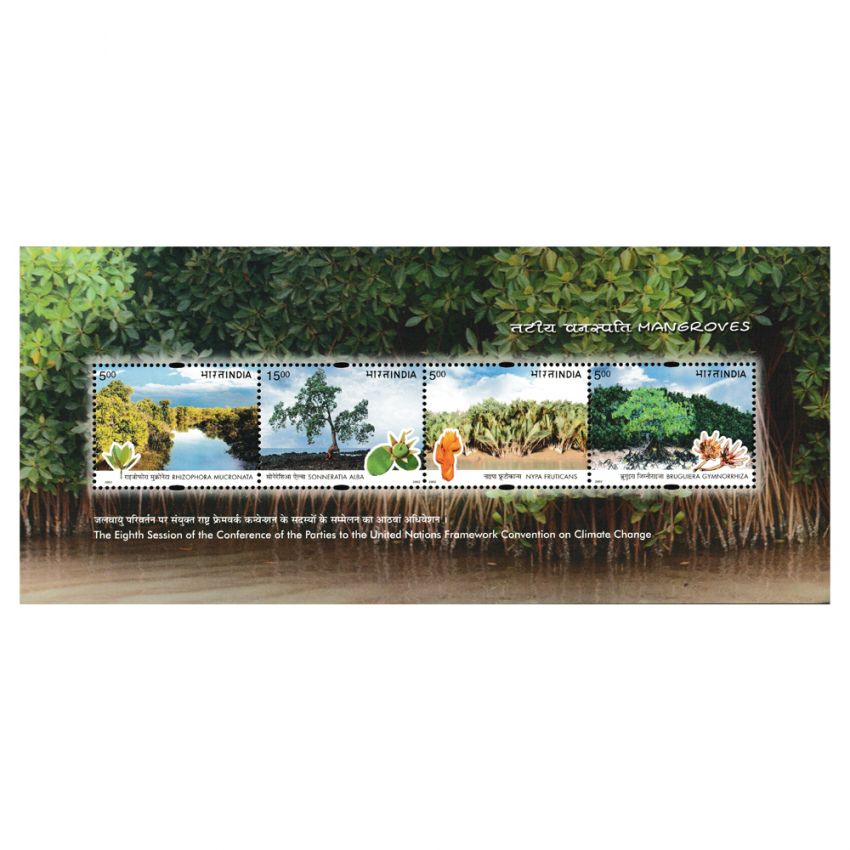 Postage Stamps Issued on Mangroves, 2002