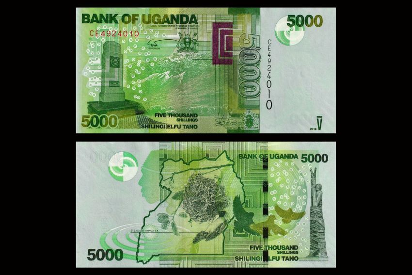 Uganda 5000 Shillings – Authentic Ugandan Collectible Banknote